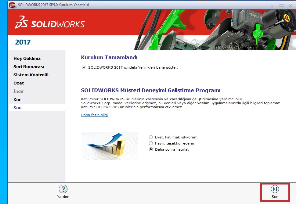 Solidworks – Bilgisayar Bilimleri Araştırma ve Uygulama Merkezi